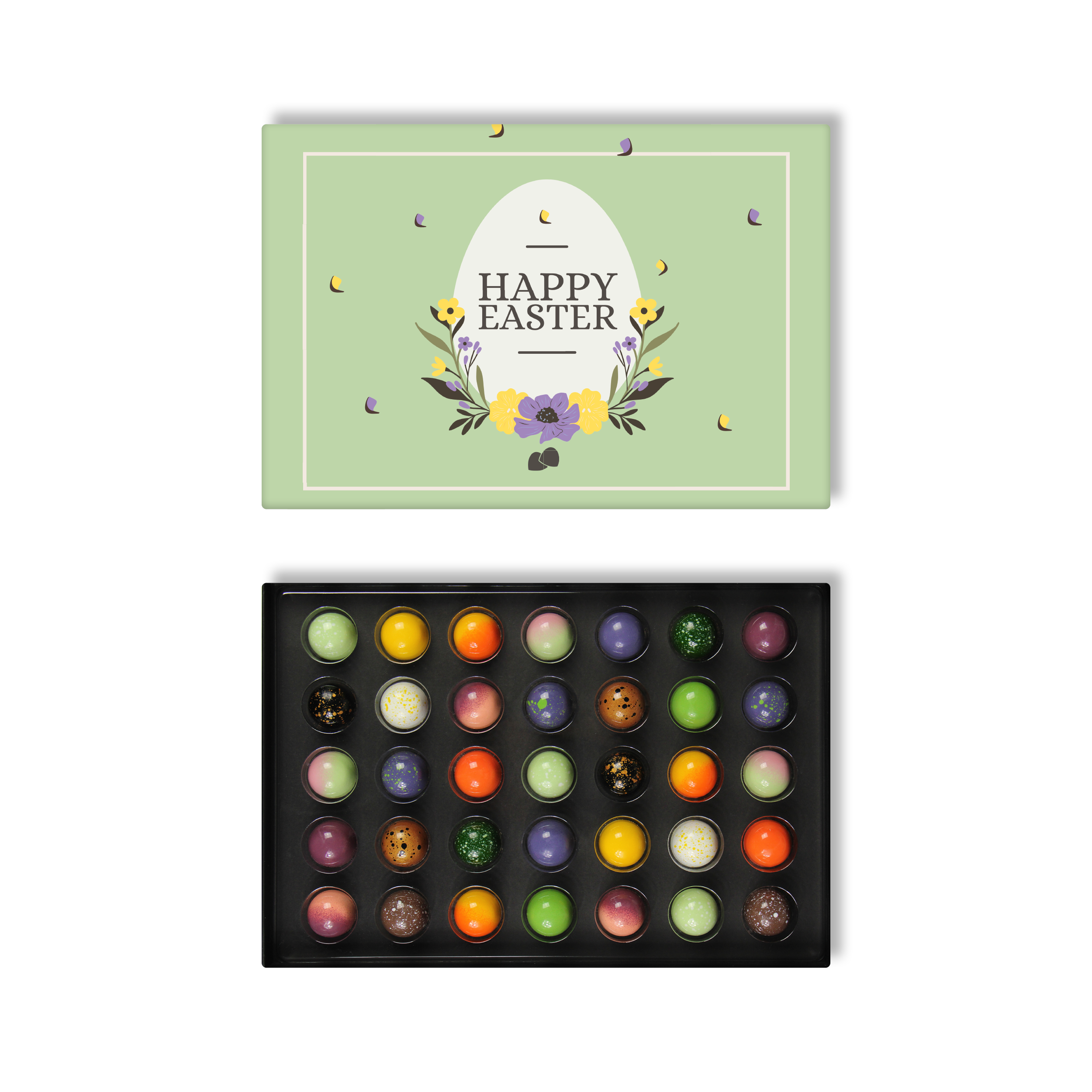 Paas chocolade bonbons 35 stuks | Chocoladegift